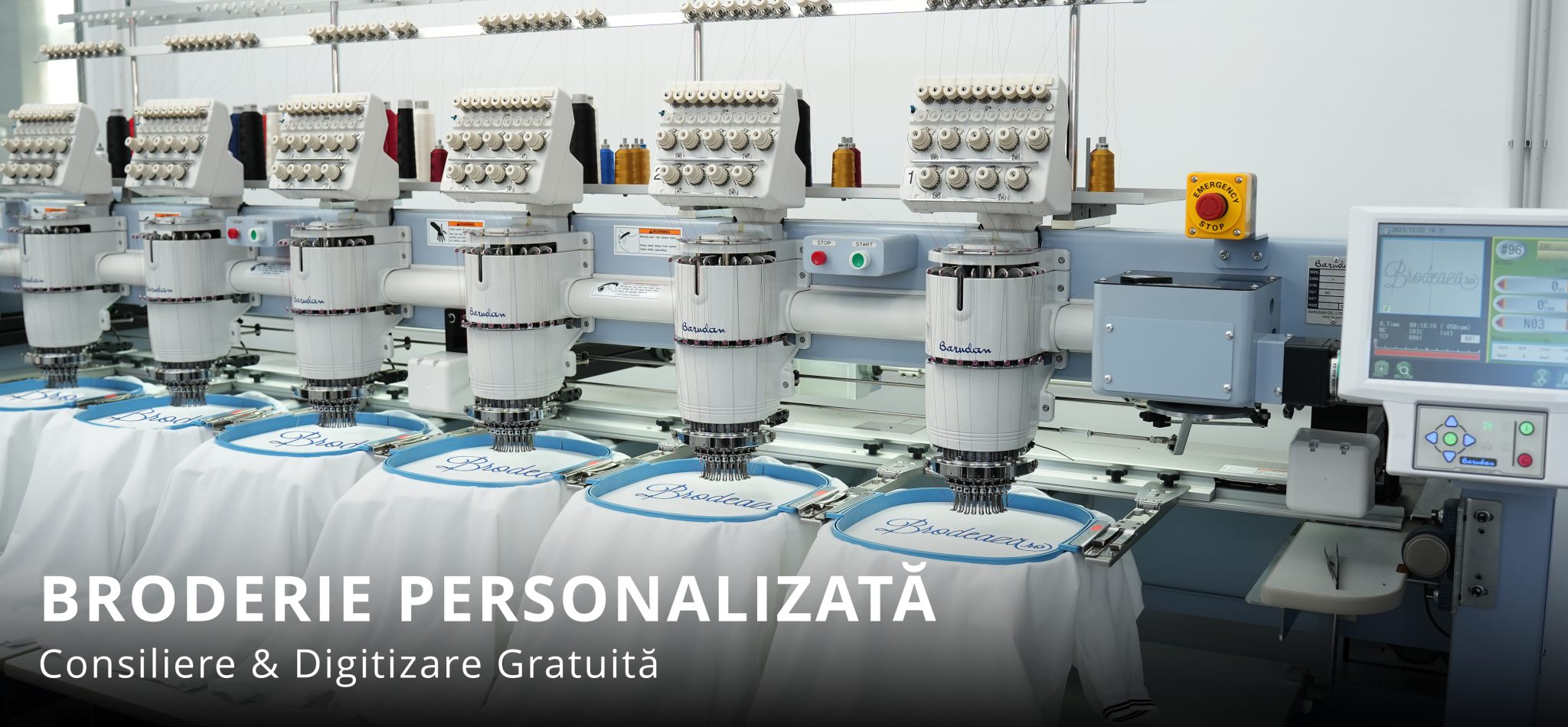 Broderie Computerizata pentru tine si Afacerea ta